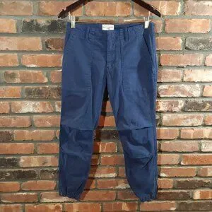 Nili Lotan | Pants & Jumpsuits | Nili Lotan Blue Cropped French ...